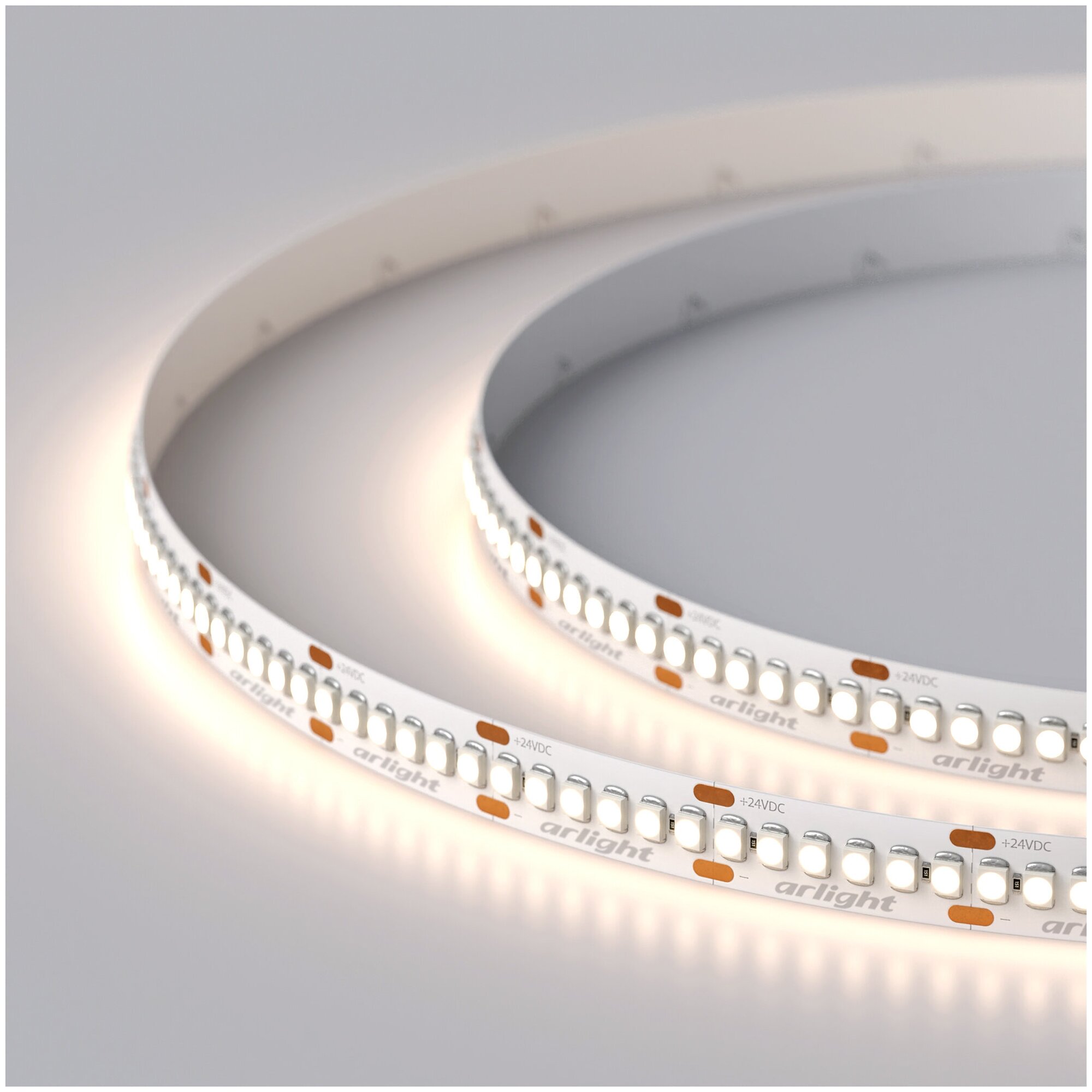 017431(2) Лента RT-A240-10mm 24V Day4000 (19.2 W/m, IP20, 3528, 5m) (ARL, Открытый)