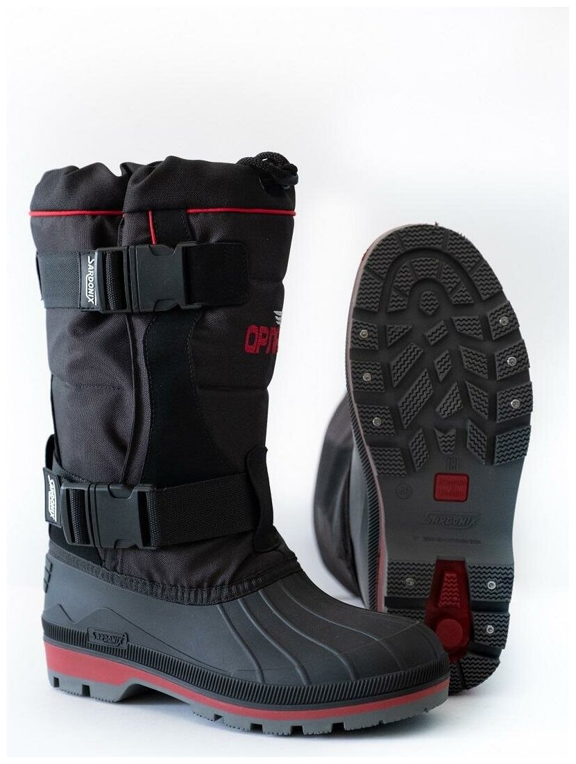 Бахилы для охотников "ОРЛАН" (SARDONIX) ТЭП, с вкладным чулком, черные, 42