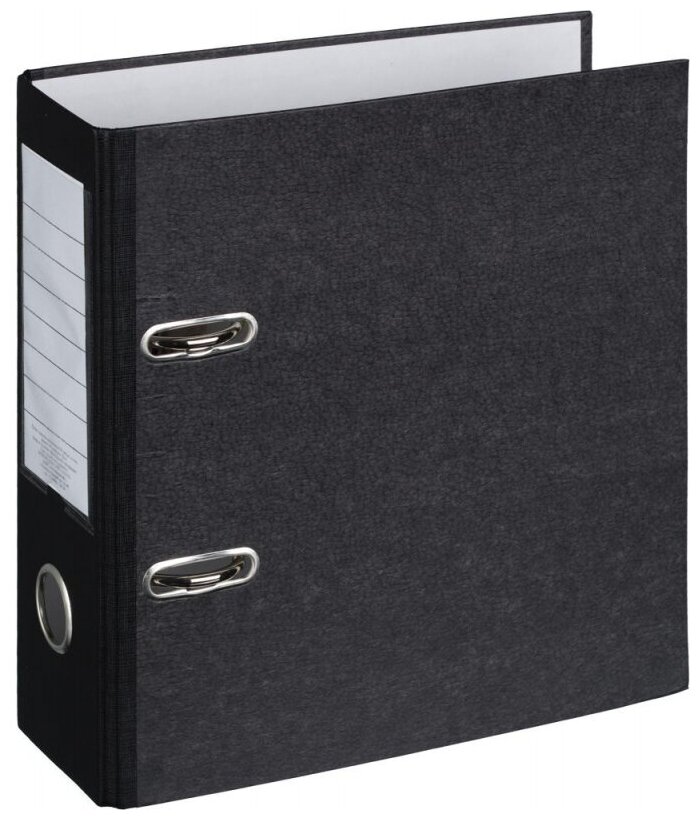 Папка с арочн. мех. ATTACHE, формат A5, верт, 75мм, мрамор