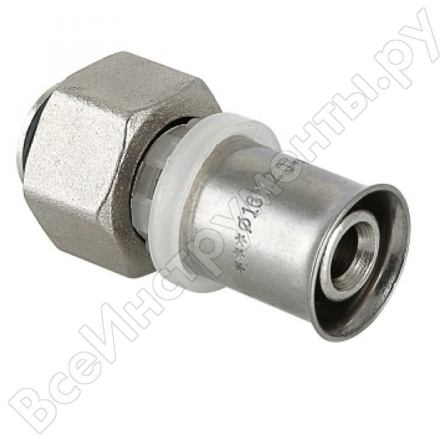 Коллекторный пресс-соединитель VALTEC для металлопластиковой трубы 16/2,0/ х 1/2 VTc.712. N.1604