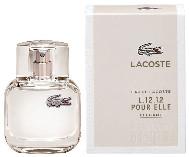Lacoste, Eau De Lacoste L.12.12 Pour Elle Elegant, 30 мл, туалетная вода женская