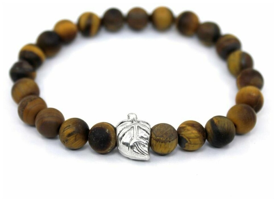 Браслет-нить, тигровый глаз