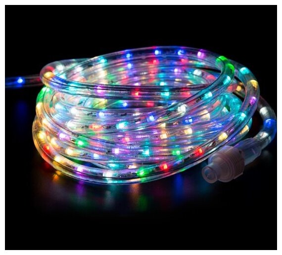 Готовый комплект Neon-night Дюралайт 6 м, 36 диодов/метр, эффект смены цветов RGB