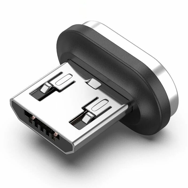 Магнитный коннектор micro usb b 2.0 Vention для зарядки телефона, разъем для магнитных кабелей для планшета, фотоаппарата арт. KBVB0