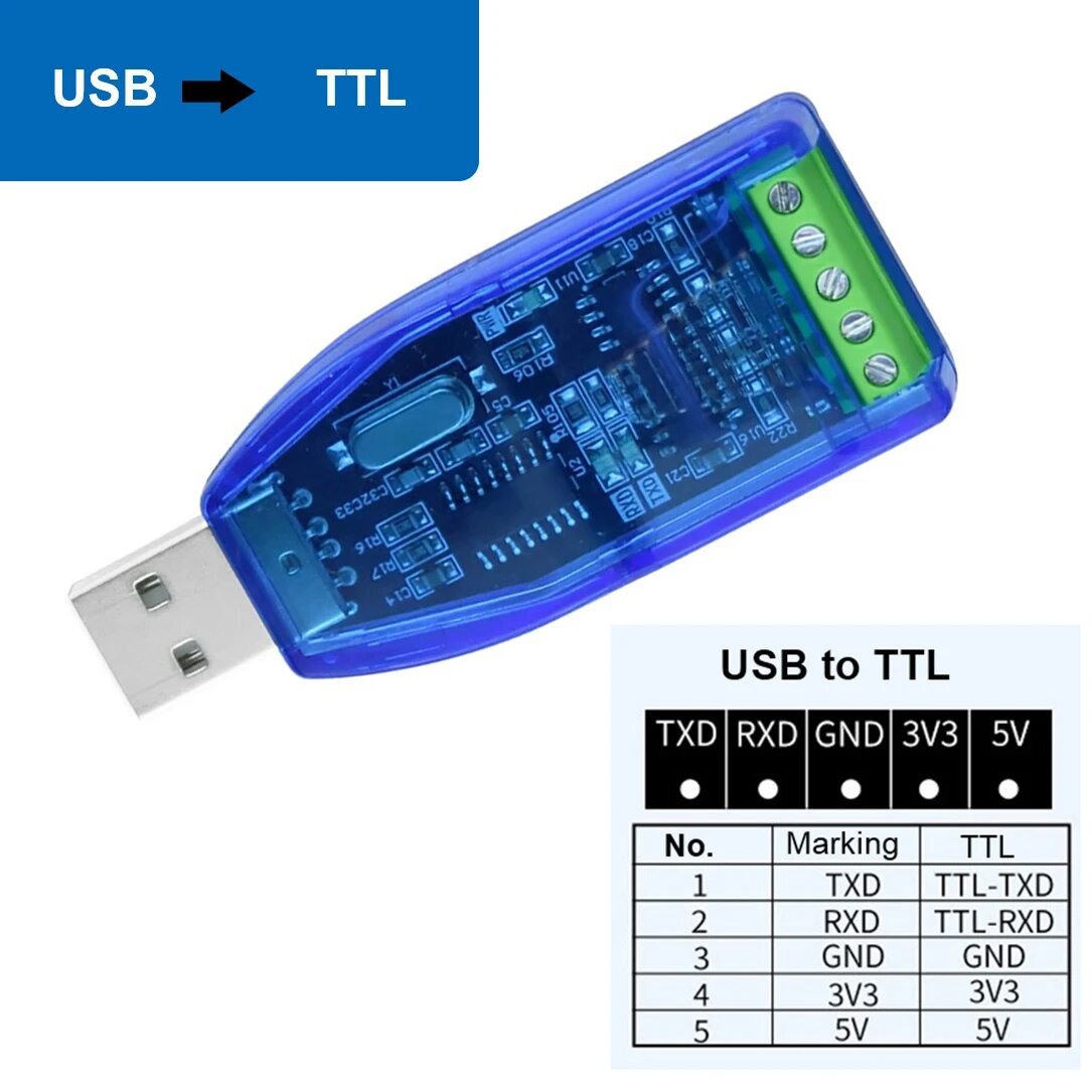 USB конвертер RS485 CH340 NoEnName_G-485 USB to TTL