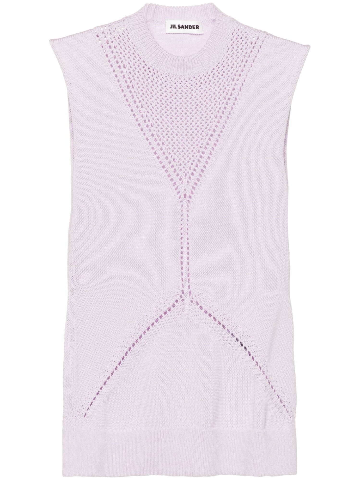 Топ Трикотажный топ без рукавов