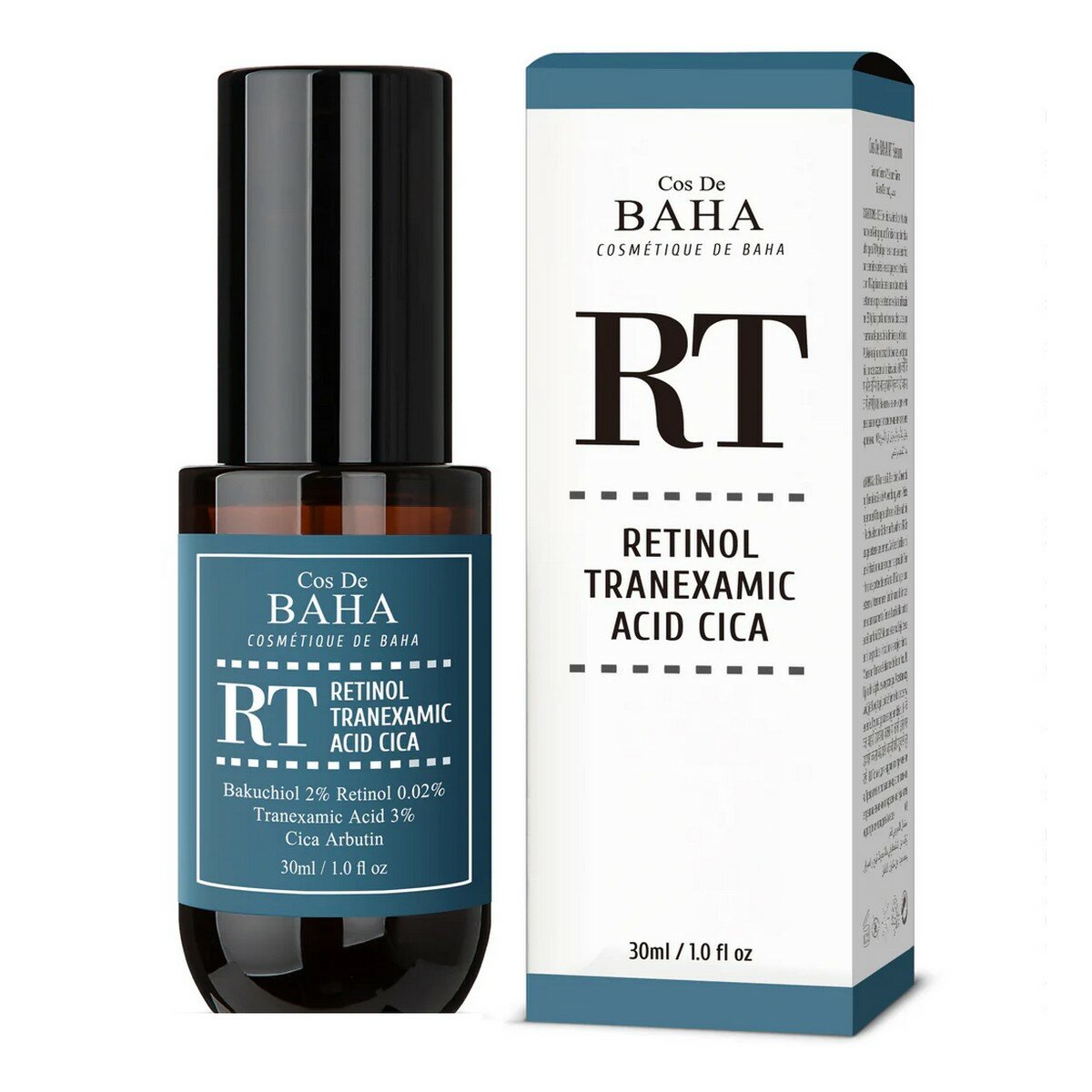 Сыворотка для лица омолаживающая с транексамовой кислотой, CDB RT 5% Retinol Tranexamic Serum 30ml (RT)