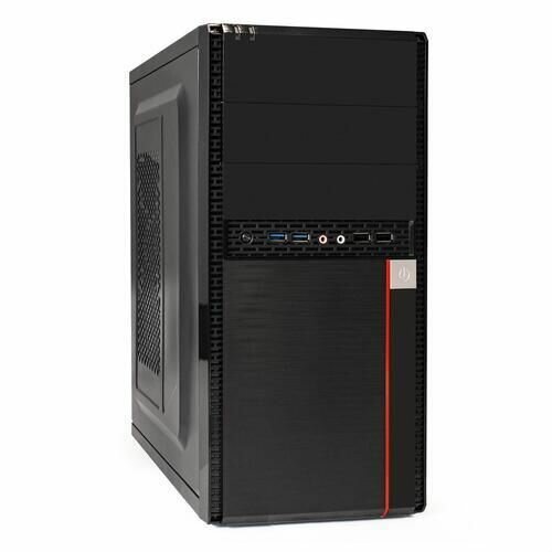 Компьютерный корпус ExeGate MA-371X-UN600 (EX277438RUS) черный - Mini Tower, Micro ATX, USB 3.2 Gen1 Type A