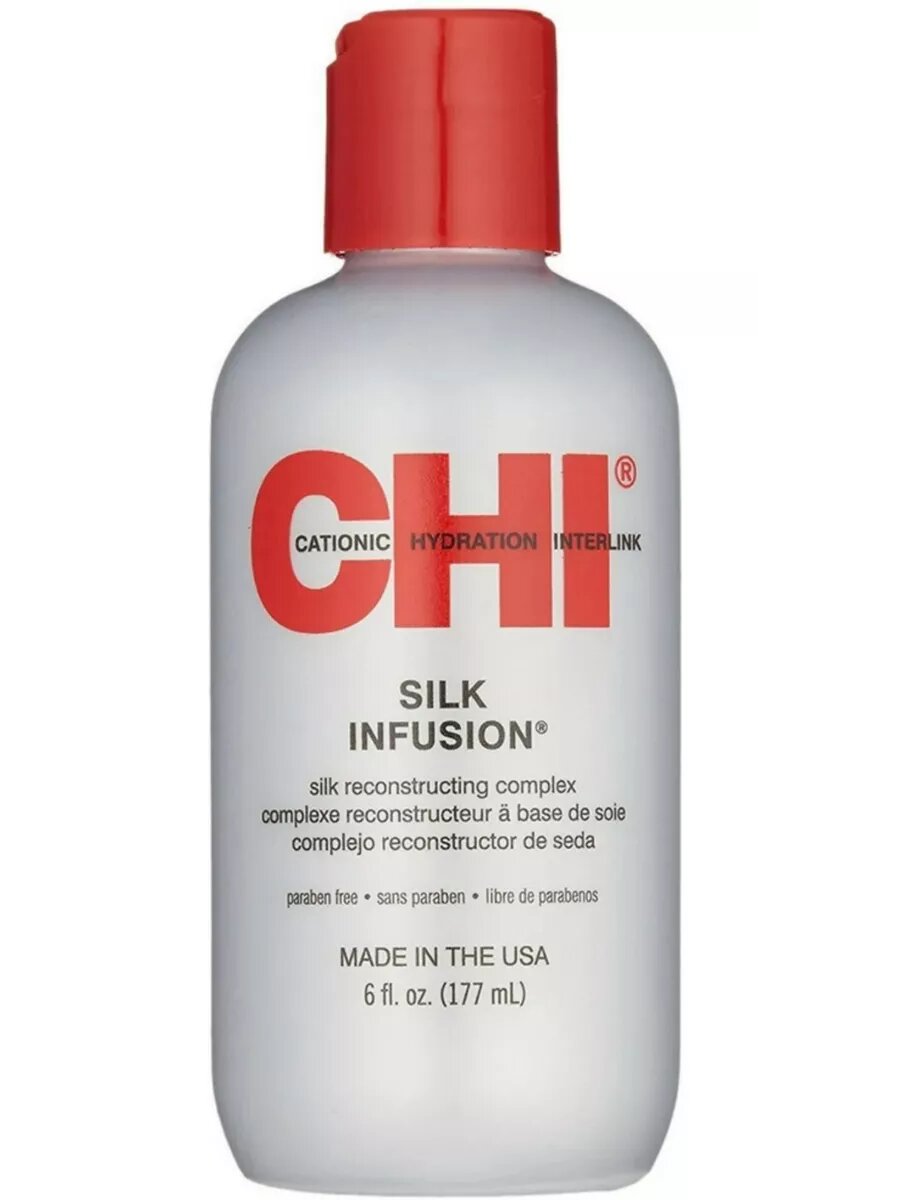 CHI Silk Infusion Шелковая инфузия для волос 177 мл