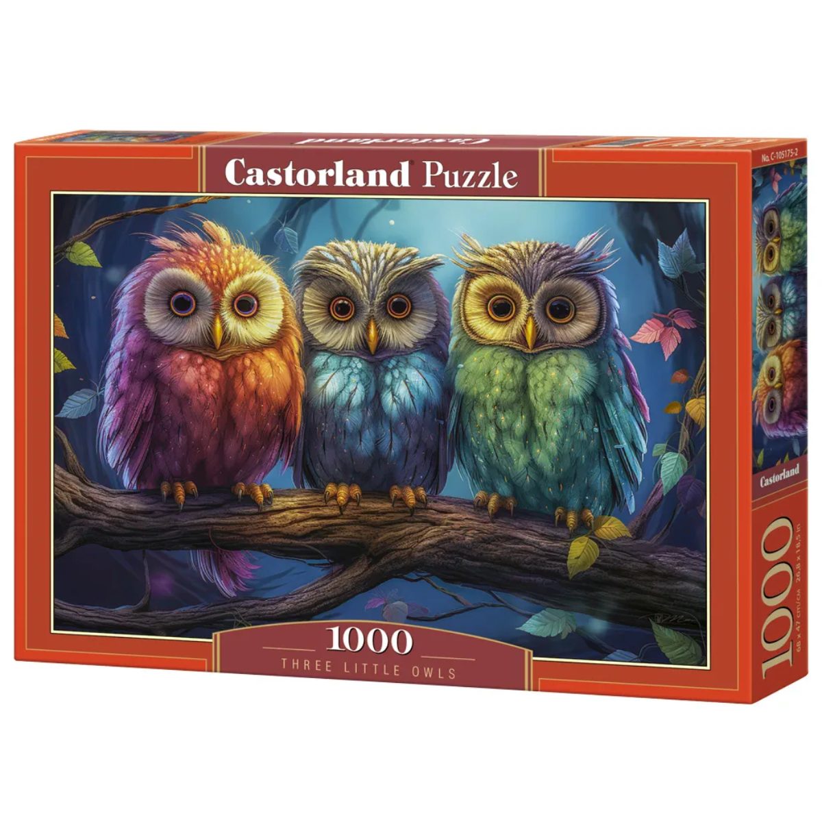 Пазл. 1000 "Три совушки"