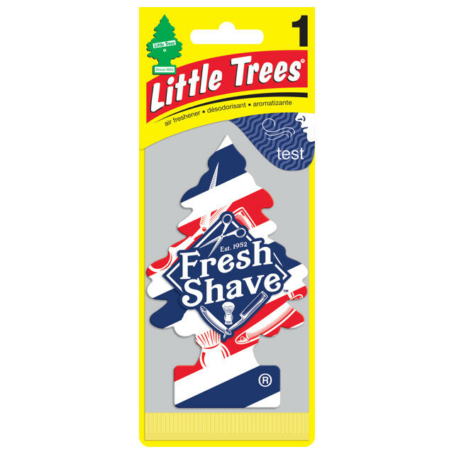 LITTLE TREES Ёлочка Fresh Shave автомобильный ароматизатор свежий хвойный аромат для салона