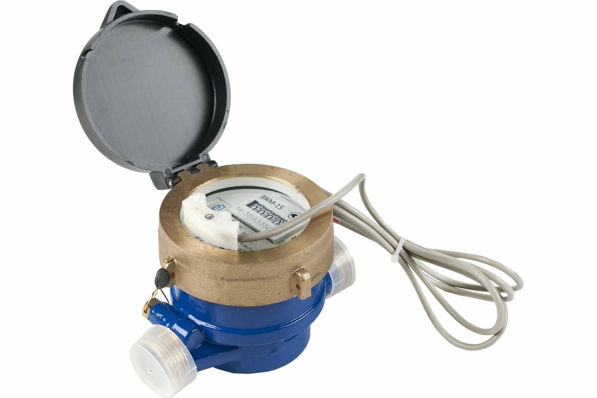Счетчик воды мокроходный ВКМ VCM‑15 с импульсным выходом (ДГ)
