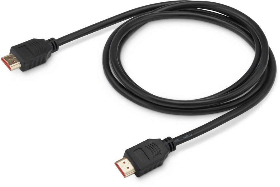 Кабель аудио-видео Buro HDMI 1.4 HDMI (m)/HDMI (m) 1.5м. позолоч. конт. черный (BHP1.5M)