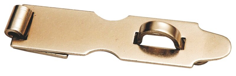 Накладка амбарная длина 18 см, без покрытия - деталь для запирания ворот, гаражей, дверей складов и других помещений.