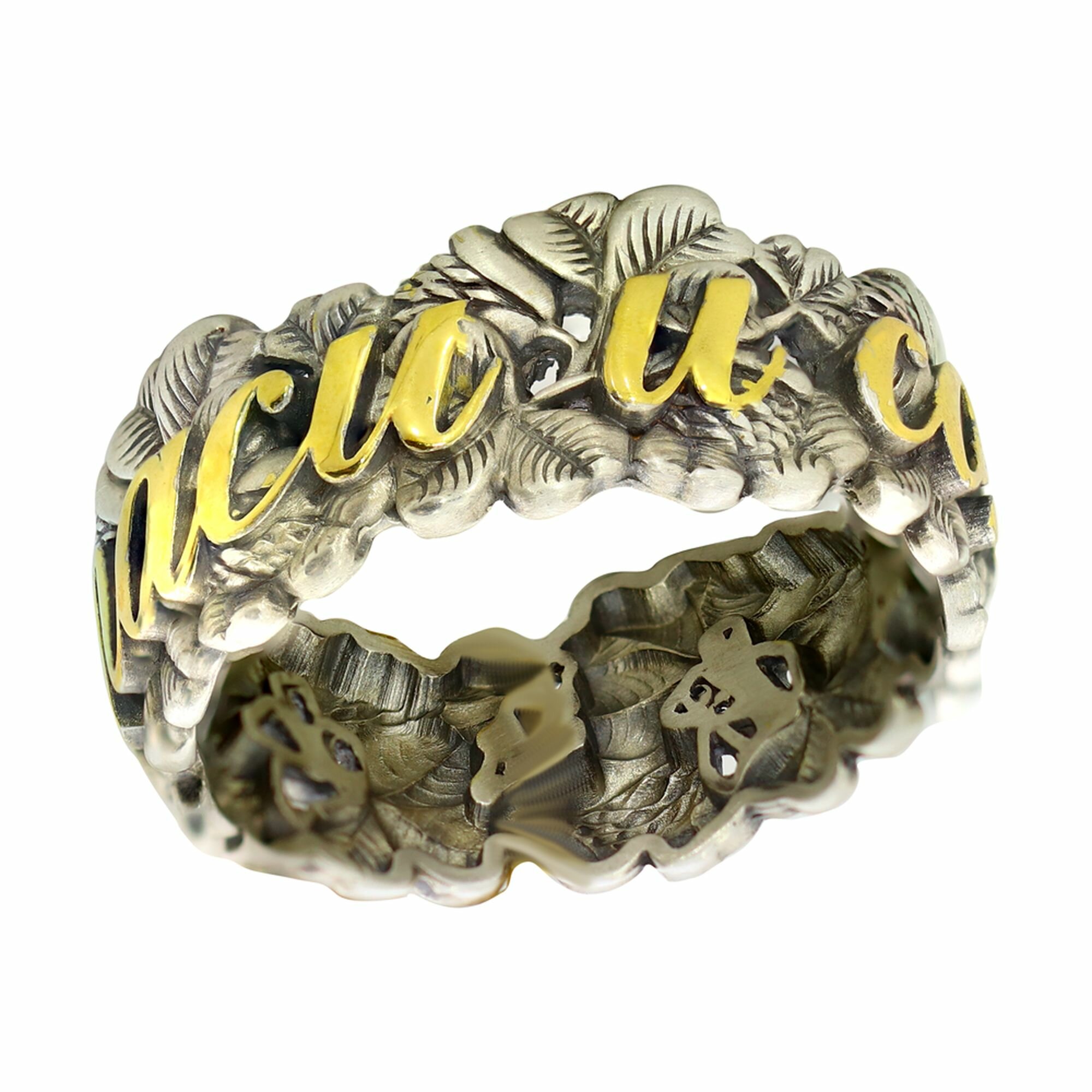 Кольцо, серебро, 925 проба