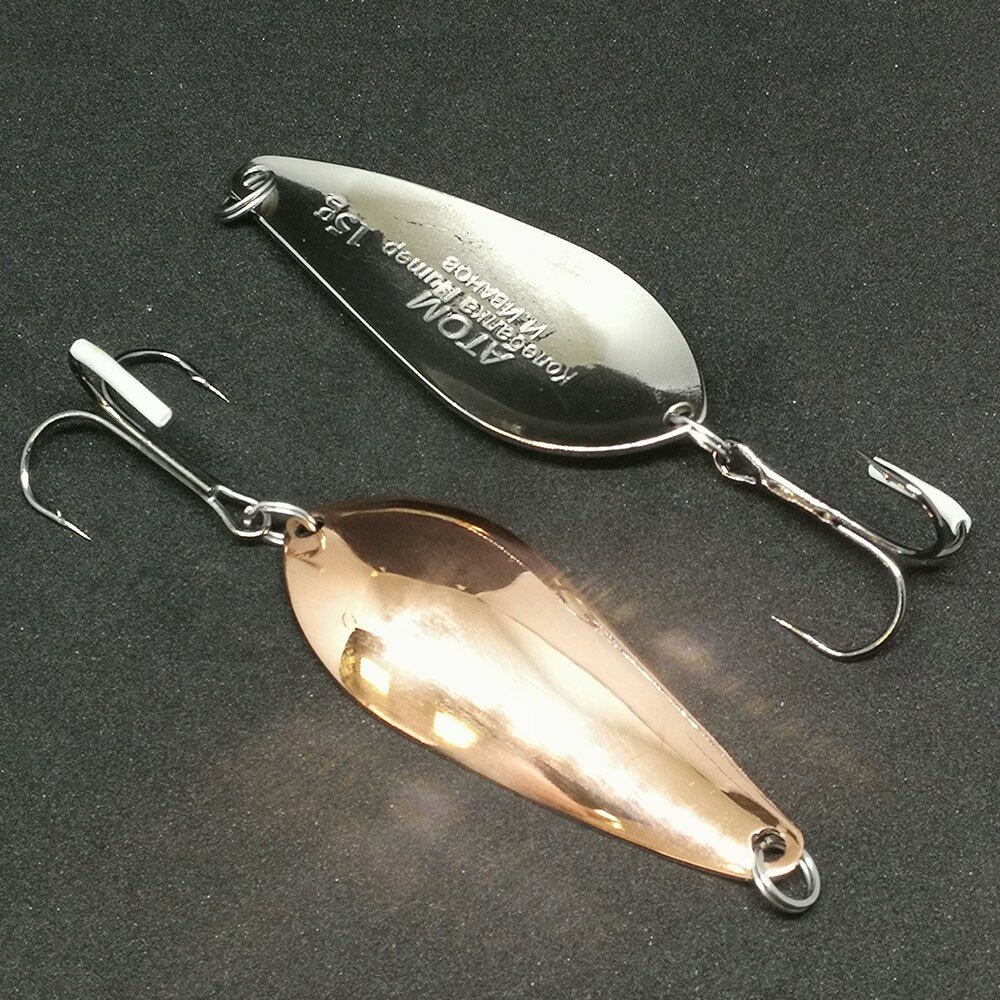 Блесна Колебалка Питер Атом 15 гр медь|никель