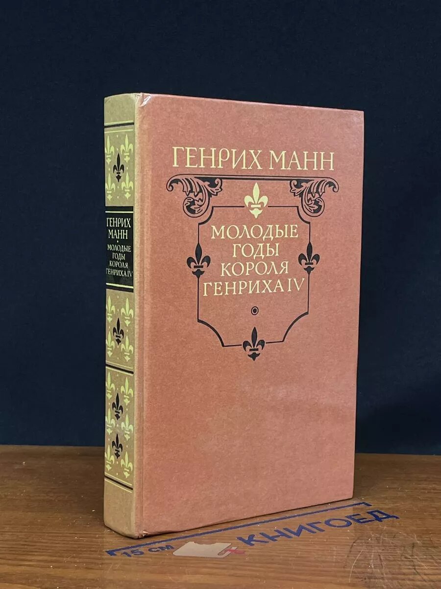 Книга. Молодые годы короля Генриха IV 1988 (2040823514214)