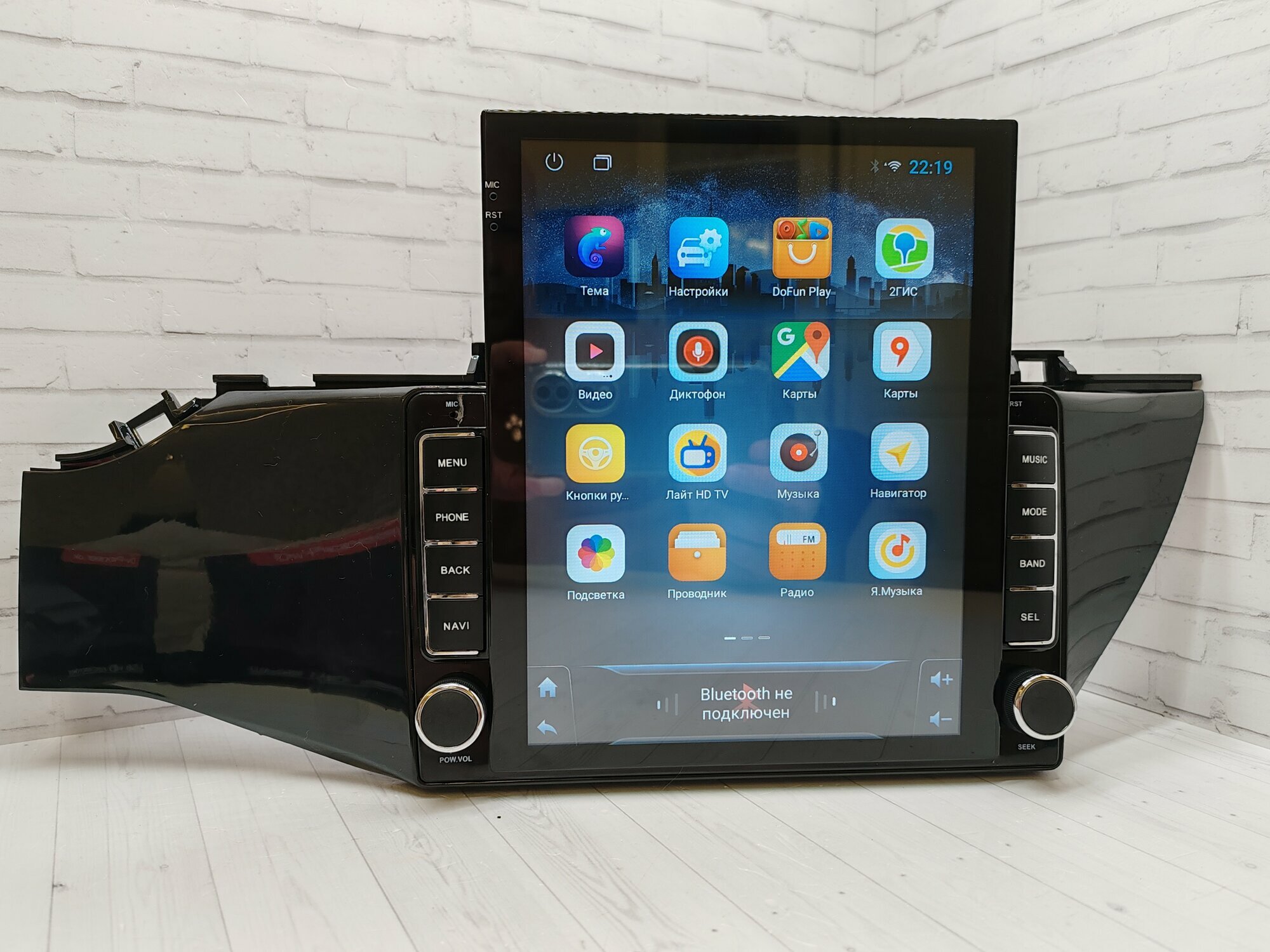 Магнитола андроид Tesla для Kia Rio-4 2017-20/ 8-ядер/4+64гб/sim-карта/CarPlay/Android-Auto