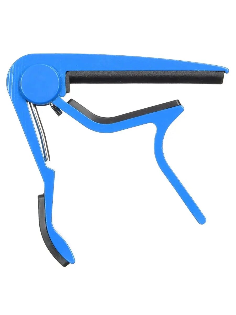 Каподастр для акустической, классической гитар и укулеле DEKKO FC-72 BL с копилкой и медиаторами