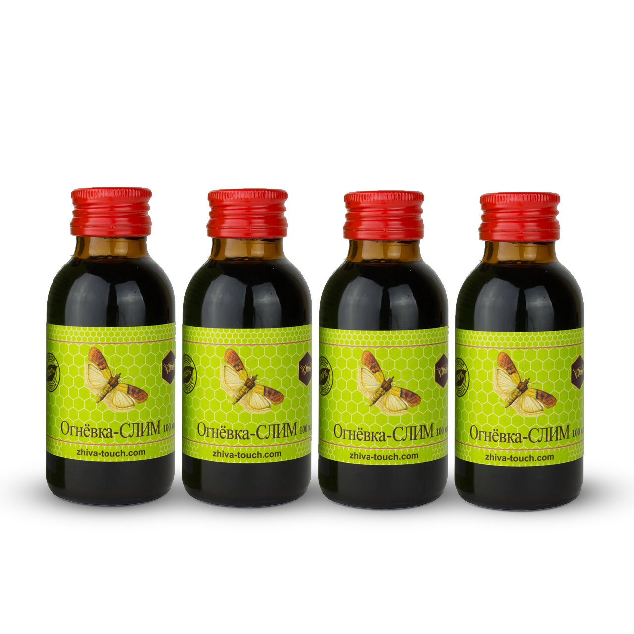 Настойка Огневка Слим для похудения снижение веса 4 шт