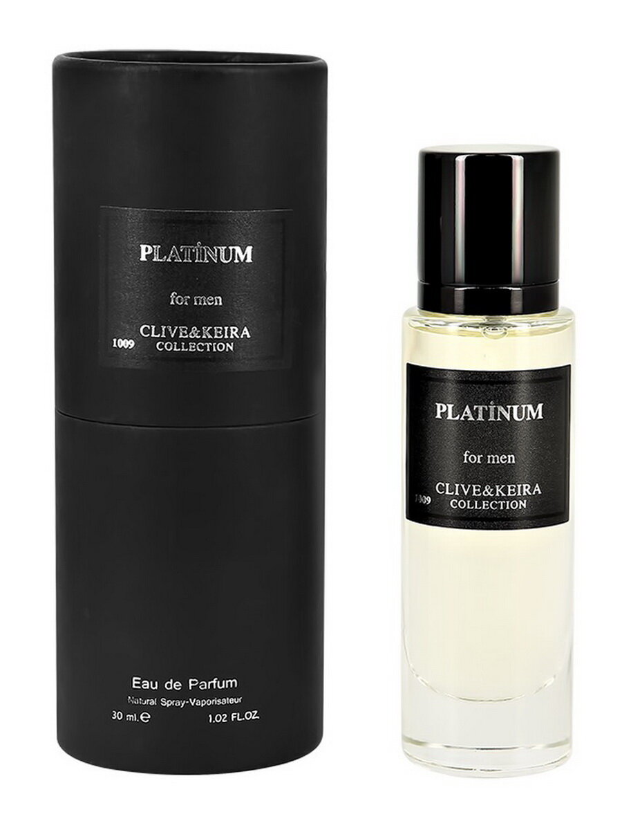 Туалетная вода мужская Clive&Keira M 1009 PLATINUM, спрей 30 мл.
