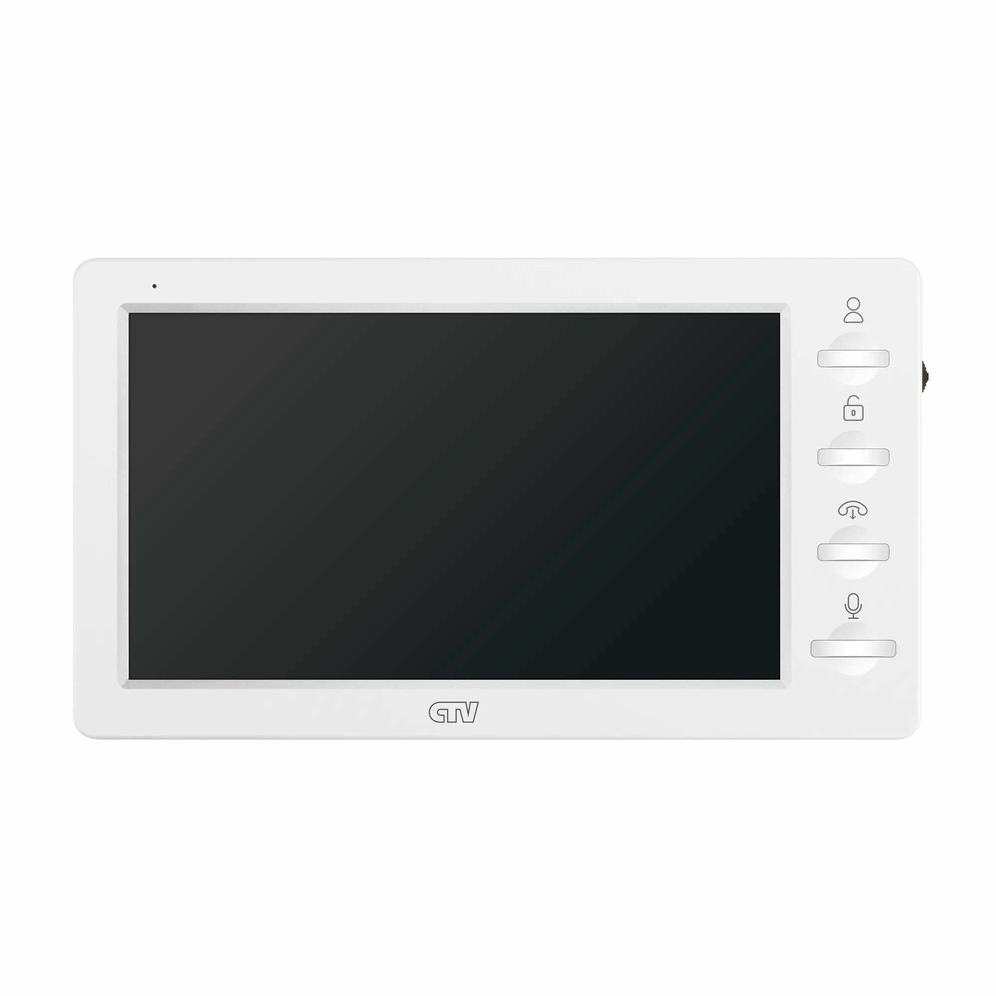 Видеодомофон CTV-M3702 Белый, базовая модель AHD стандарта, кнопочное управление