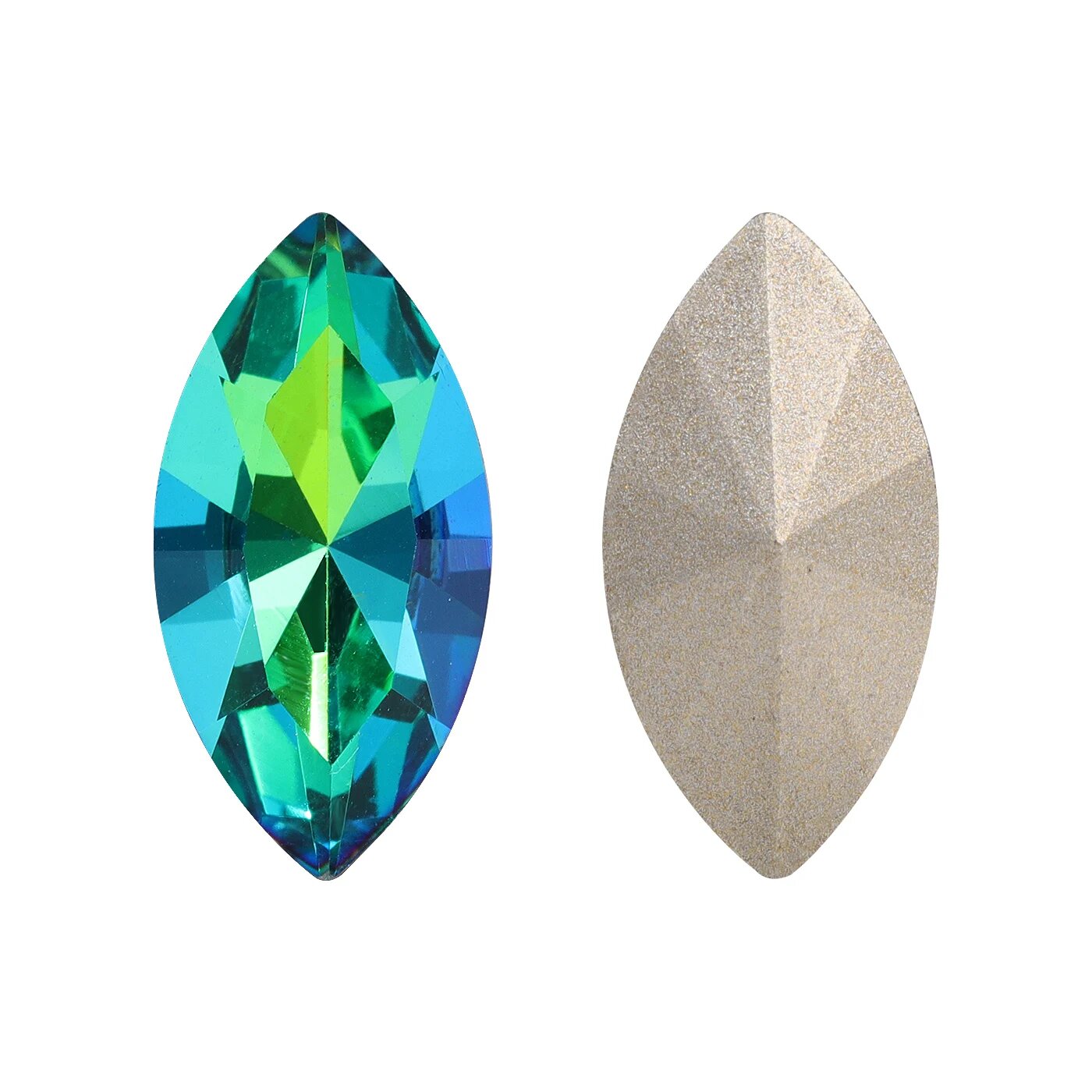 Камни Navette Sphinx 7x15mm, 42шт