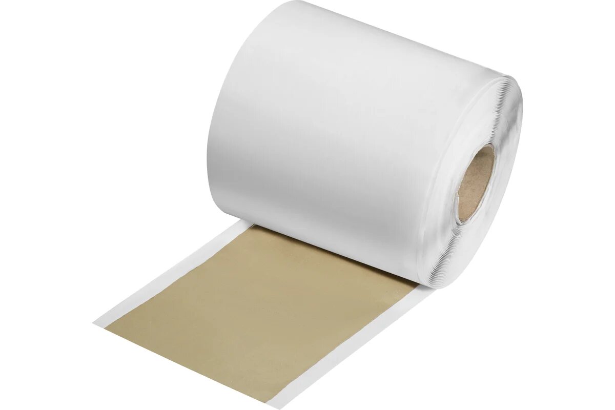 Герлен Лента герметизирующая бутилкаучуковая Т 150/1,5 шир. 150мм, толщ. 1,5мм, беж,25м 00000000432