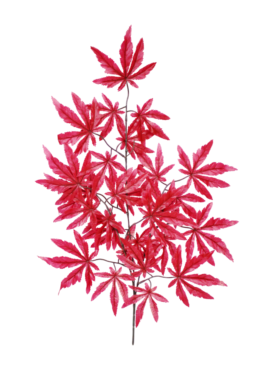 Ветка клёна искусственная 61 см, бренд CONEKO - декор для дома и офиса