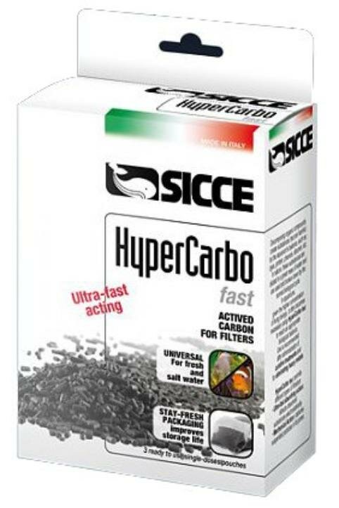 Наполнитель для фильтров SICCE Hypercarbo Fast, 3 шт