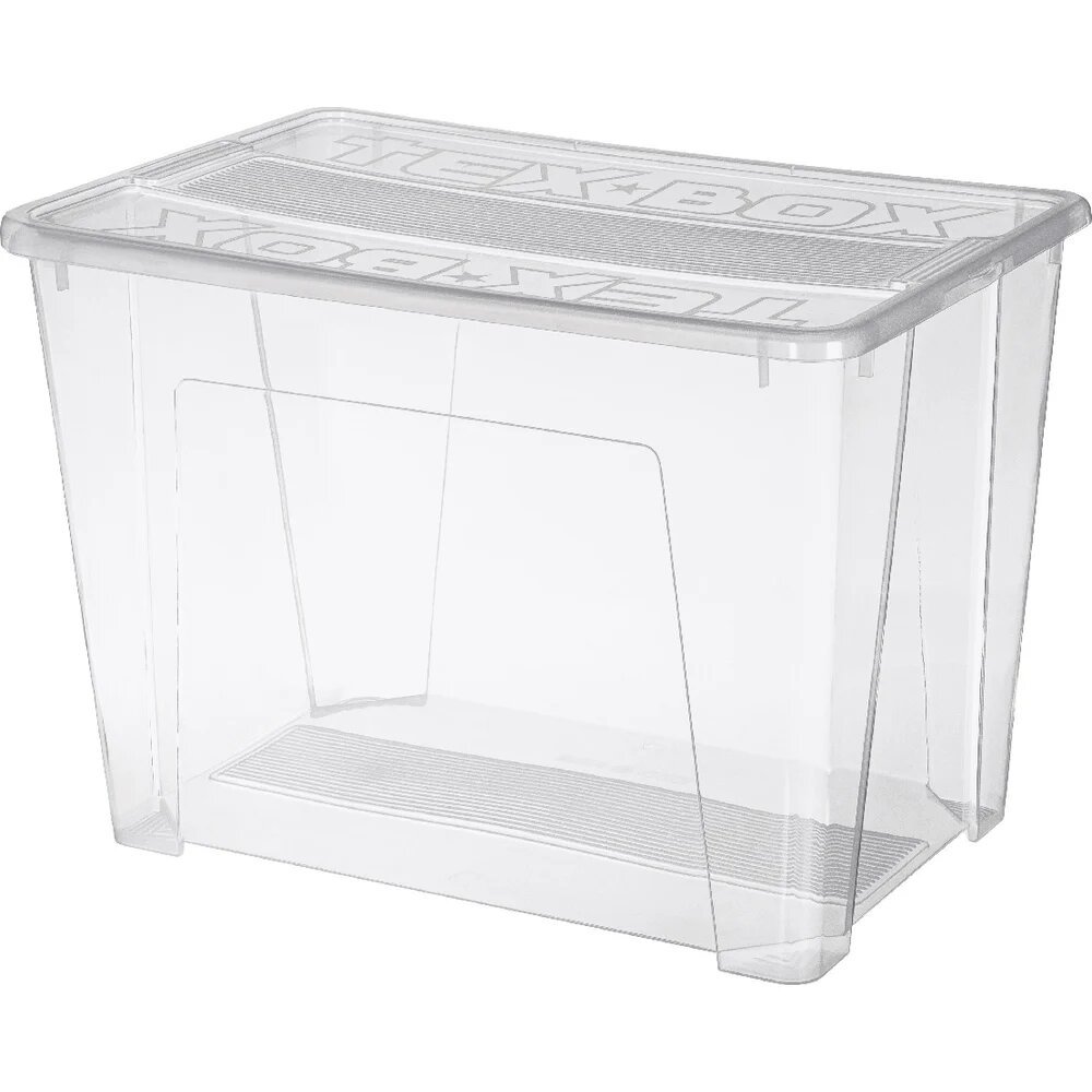 Универсальный ящик Econova TEX-BOX 575x380x405 мм, 70л, бесцветный 434207401, пластиковая, защищенная