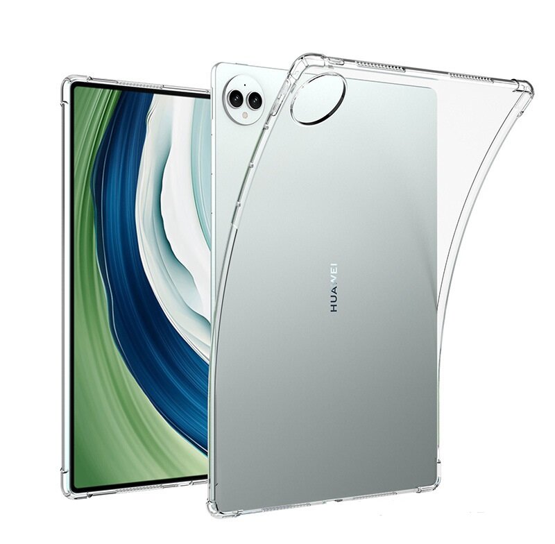 Чехол задняя-панель-накладка-бампер MyPads Tocco для Huawei MatePad Pro 13.2 с усиленной защитой углов противоударный прозрачный MyPads