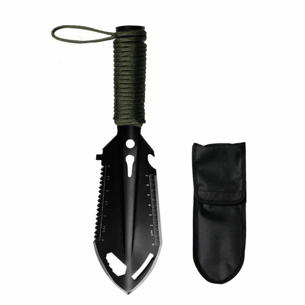 Лопата для кемпинга, пешего туризма, путешествий, пикников, многофункциональное оборудование выживания на открытом воздухе, садовый инструмент