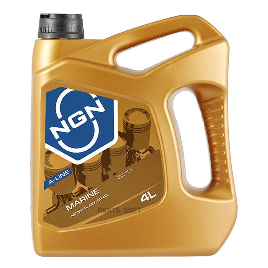 NGN V272085335 MARINE A-Line 4L (мотор масла для 2-х тактных двиг) NGN