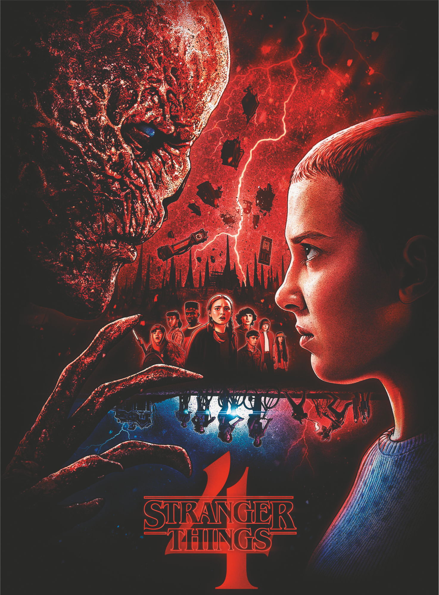 Перекидной календарь киноtrend "Stranger Things Очень странные дела", 2026, 29.7 см x 42 см, бумага