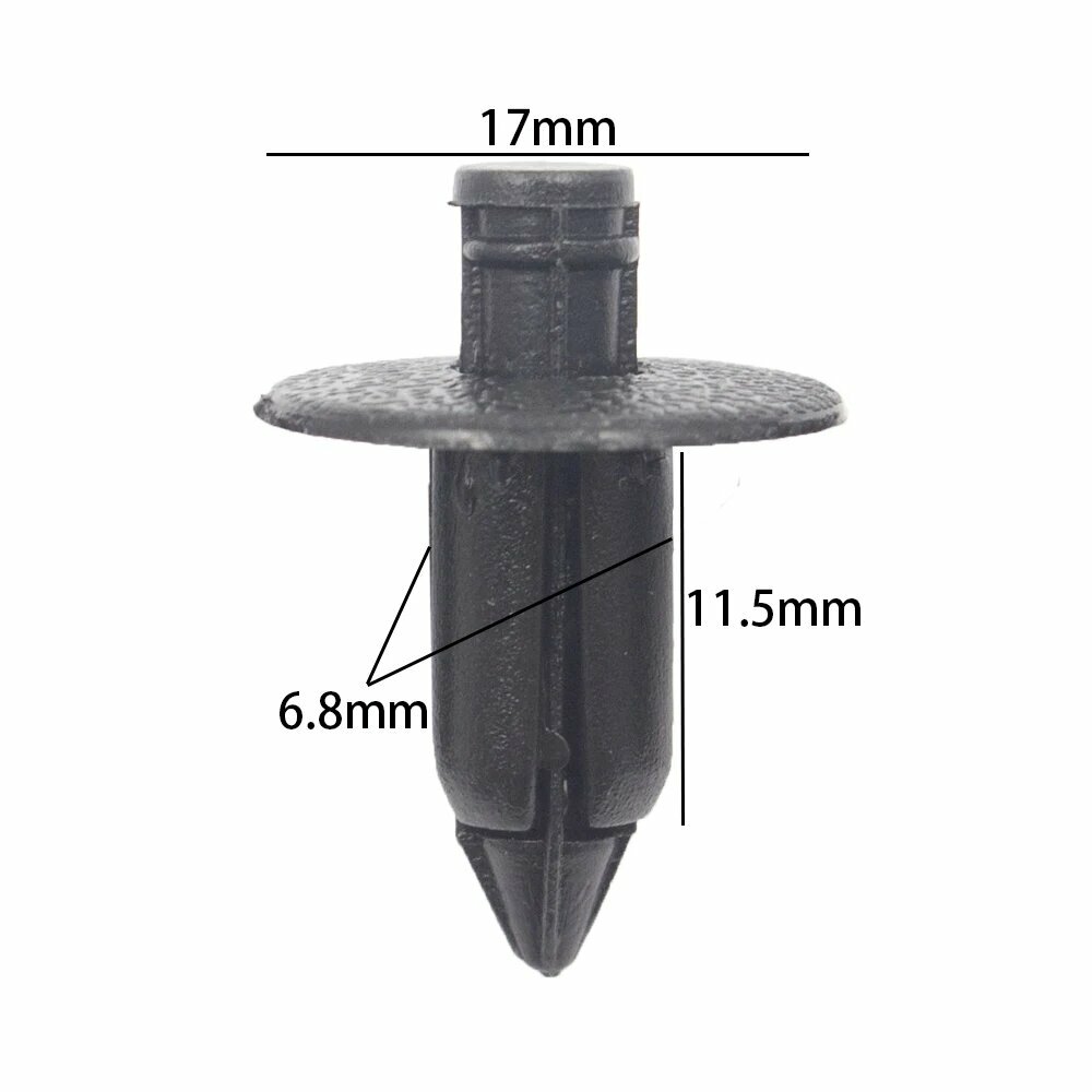 20 шт. пластиковые заклепки для обтекателя, зажимы для крепления панели для Honda, Suzuki, NO.5