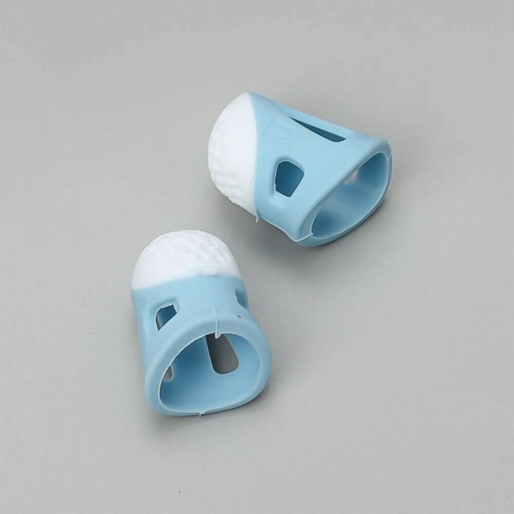 Противоскользящие силиконовые швейные наперстки своими руками, 2 шт.