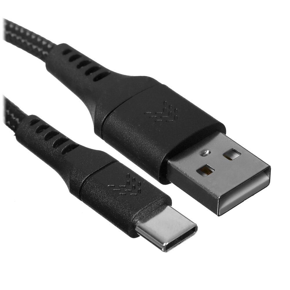 Кабель Rocket Contact (USB-A/USB-C 1м 3А) черный