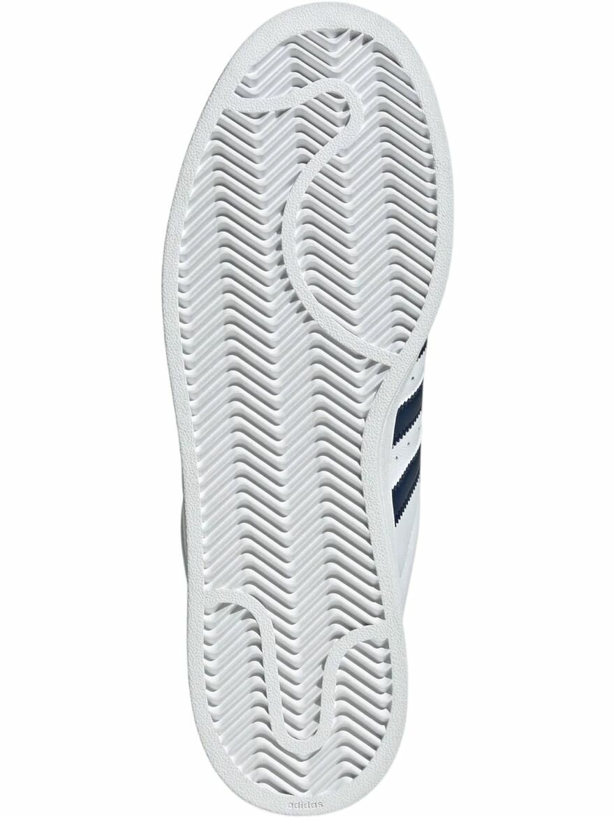 Кеды adidas Superstar Ii, полнота F (EU)/ на среднюю стопу, размер 9,5 UK, белый/синий — фото 1