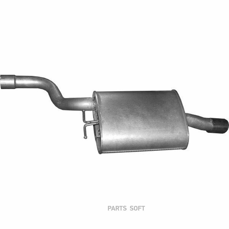 Глушитель задн часть BMW E39 520I/523I/525I/528I/530I от официального дистрибьютора, POLMOSTROW, артикул 0335