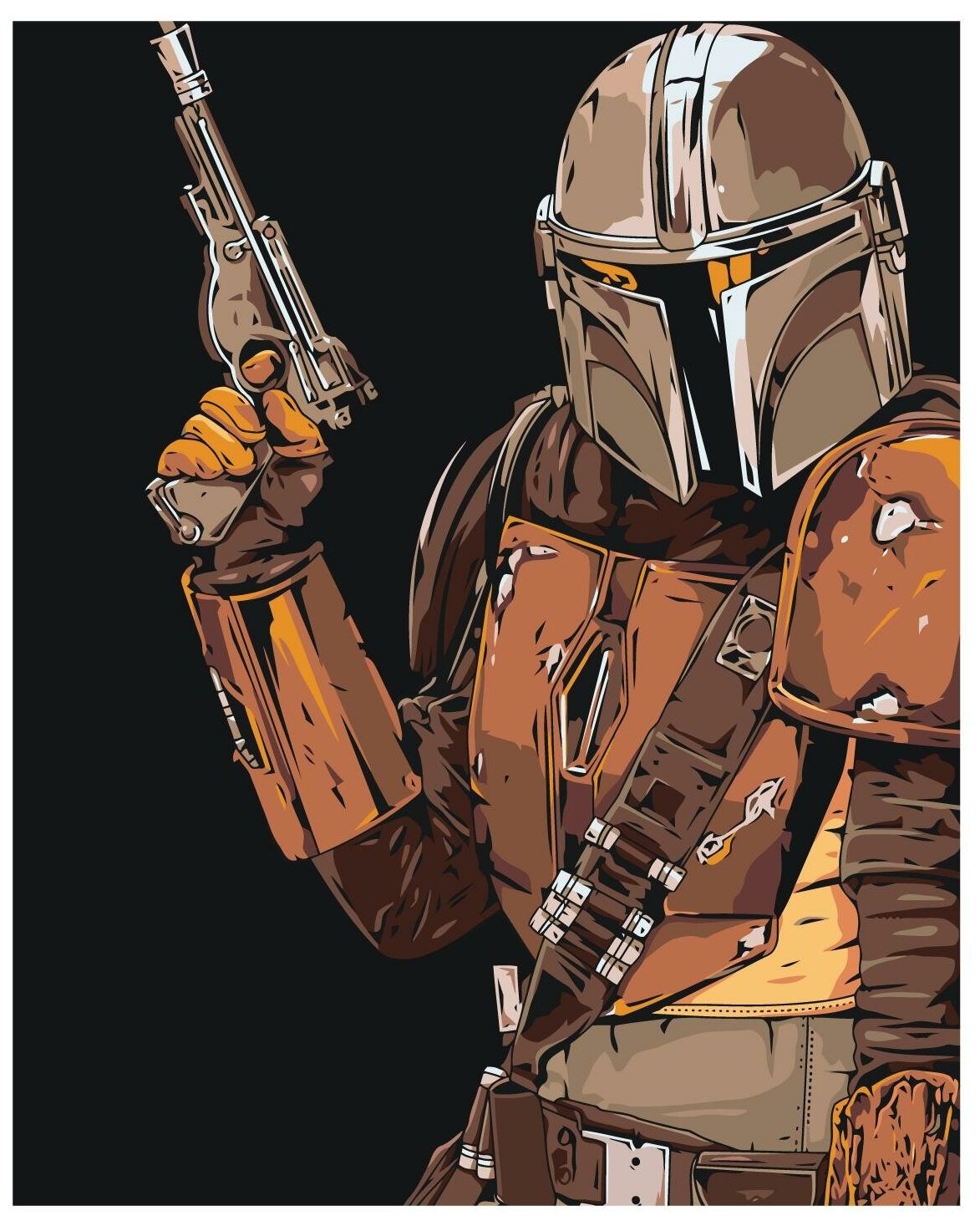 Картина по номерам, "Живопись по номерам", 72 x 90, Z-NA101