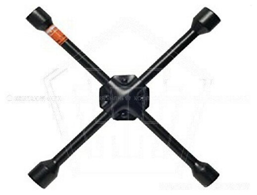 Ключ баллонный крестовой 17*19*21*1/2" (черный лак.) автоdело (30811)