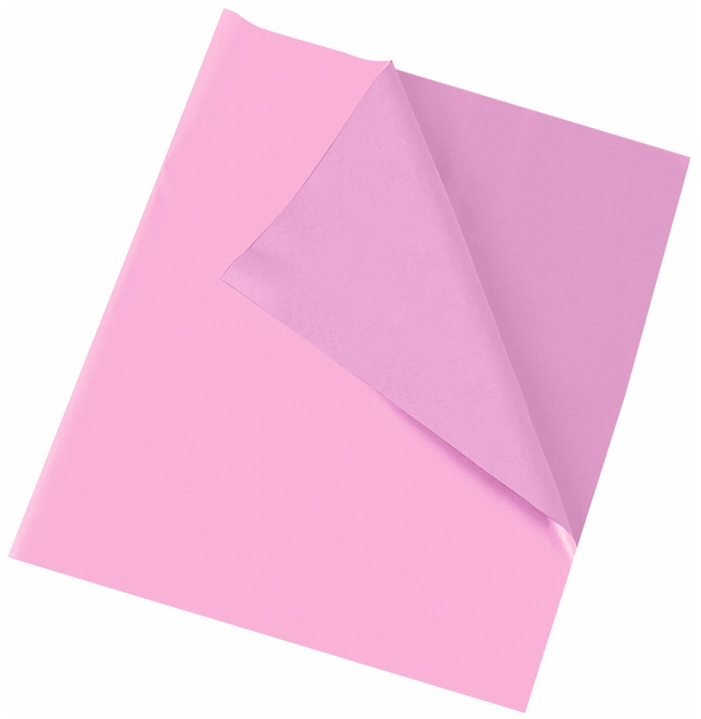 Клеёнка настольная пифагор для уроков труда, ПВХ, розовая, 69х40 см, комплект из 6 шт, 228115