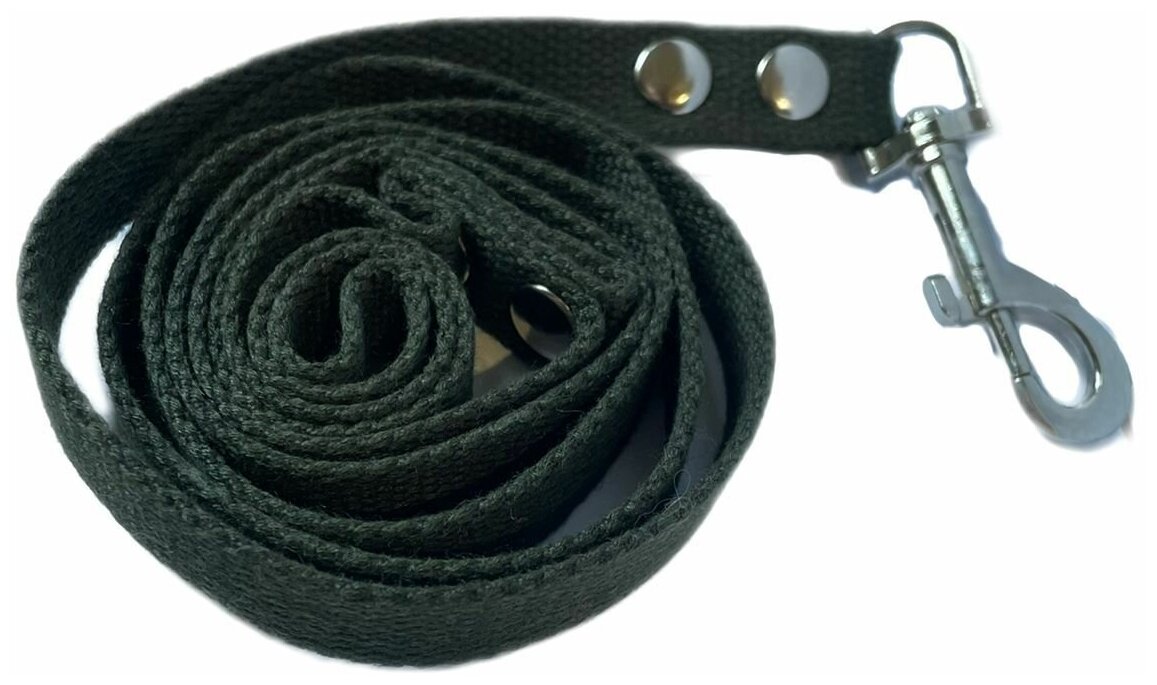 Поводок брезентовый для собак 1,5 м*25мм