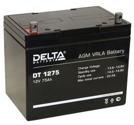Аккумулятор Delta Battery DT 1275