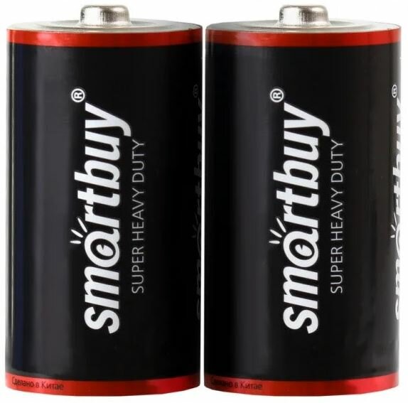 Элемент питания Smartbuy R20, 2шт