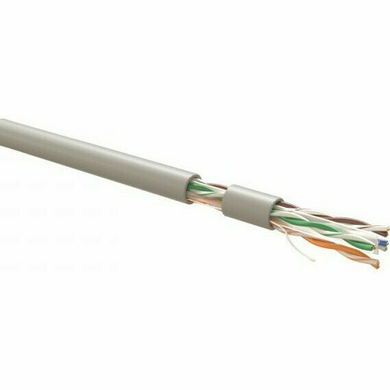 Бухта Hyperline 305м (UUTP4R-C6-S23-IN-LSZH-GY-305)