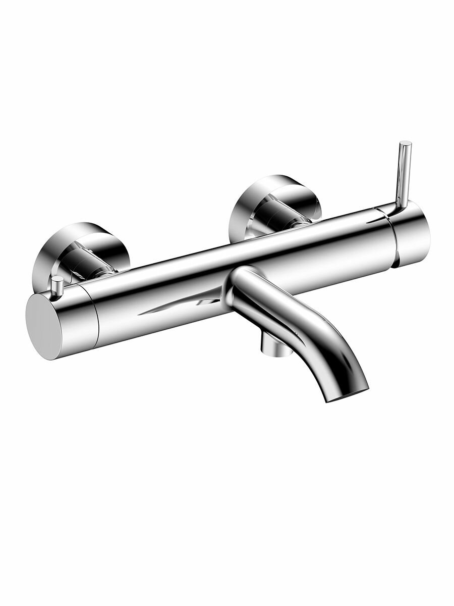 Смеситель для ванны, Хром, AQUAme AQM6212CR Siena