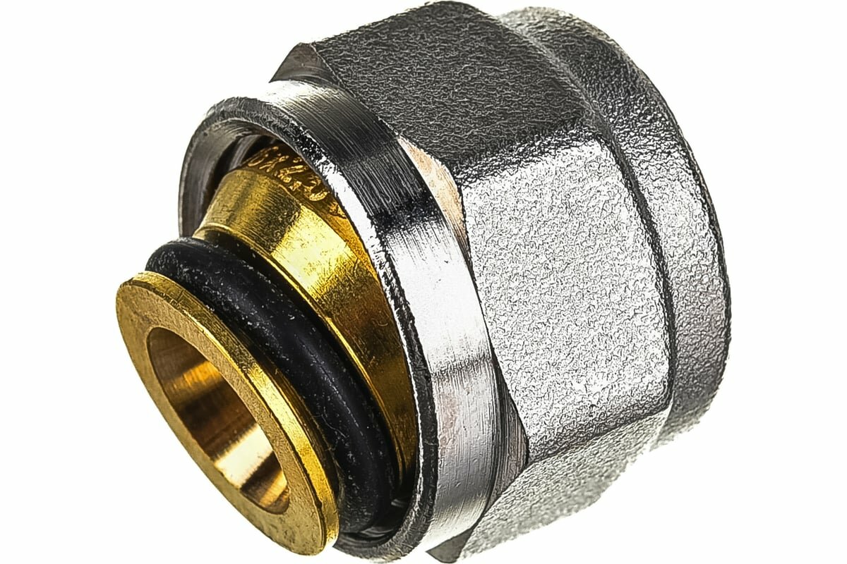 Обжимной конусный соединитель Обж-В 16х1/2, Uni-Fitt 680N1612, электромонтажный элемент