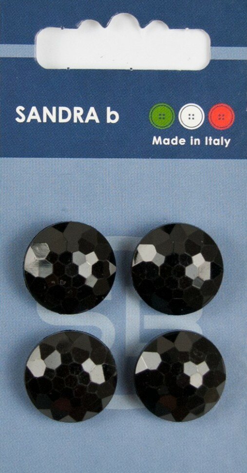 #CARD162 Пуговицы Sandra 4 шт